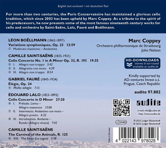 Marc Coppey & Orchestre Philharmonique De Strasbourg - French Cello (CD ...