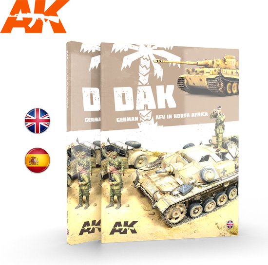 Dak German Afv In North Africa - English - AK-Interactive - AK-912 | bol