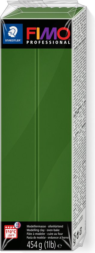 Fimo Professional 454 gr Bladgroen | bol.com
