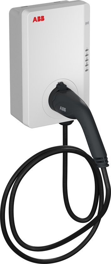 ABB Terra Wallbox | 11 KW | 5 meter kabel | RFID Kaart lezer | App | bol
