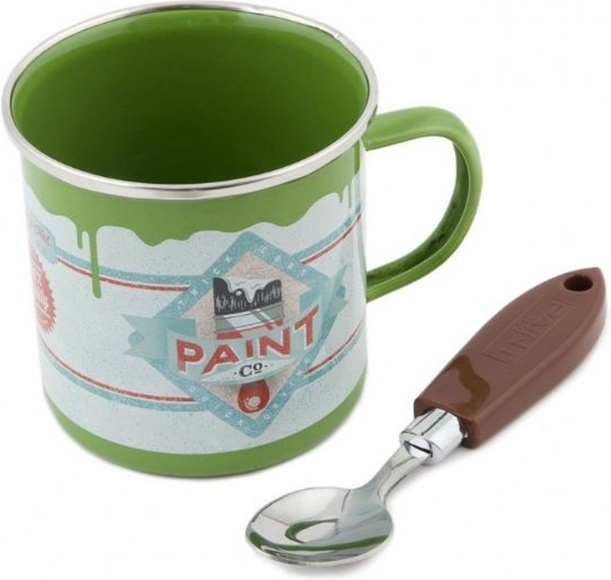 Emaille mok blik verf | bol.com