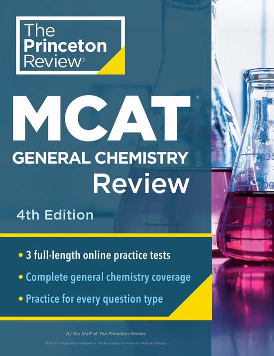 Princeton Review MCAT General Chemistry Review | 9780593516256 ...