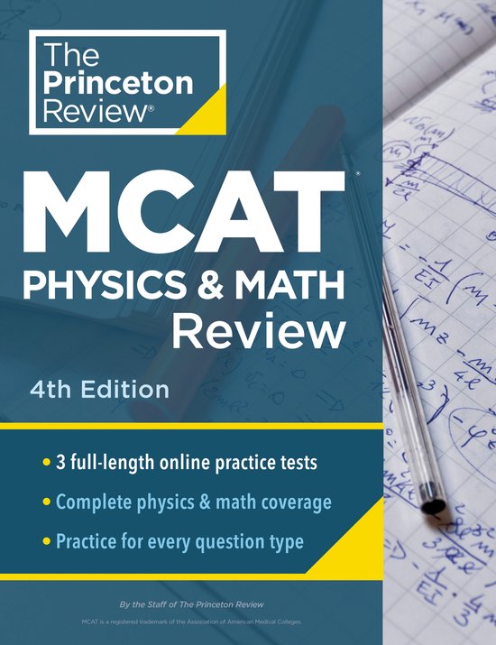 Princeton Review MCAT Physics and Math Review, Princeton Review ...
