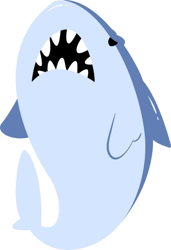 Blahaj Sticker - Oceaan Dieren - Schattige Haaien Vissen Blahaj Haai ...