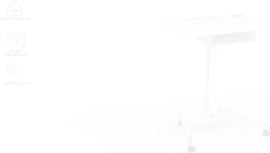 VDD Gaming - Katheder - Lessenaar - Bureau - Laptop Tafel - Zit Sta ...