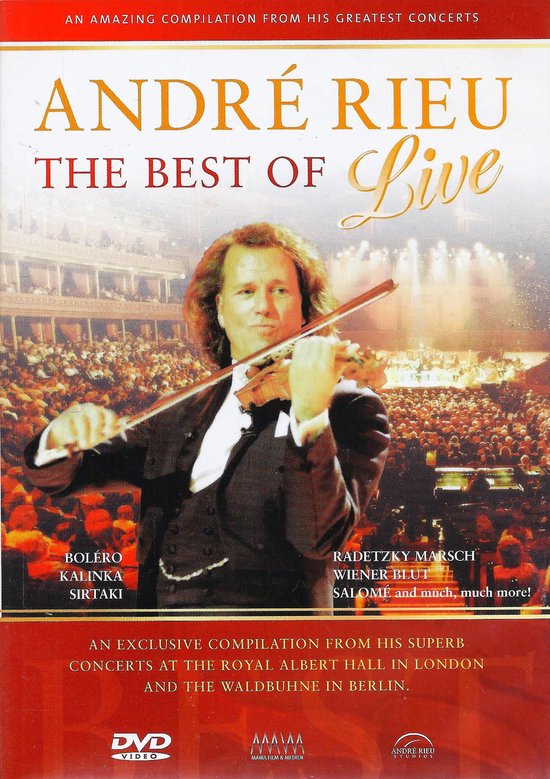 André Rieu - The Best Of Live, André Rieu | Muziek | bol
