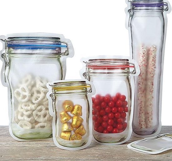 Leuke Hersluitbare Zakjes - Gripzakken - Gripzakjes - Bewaarzakken ...