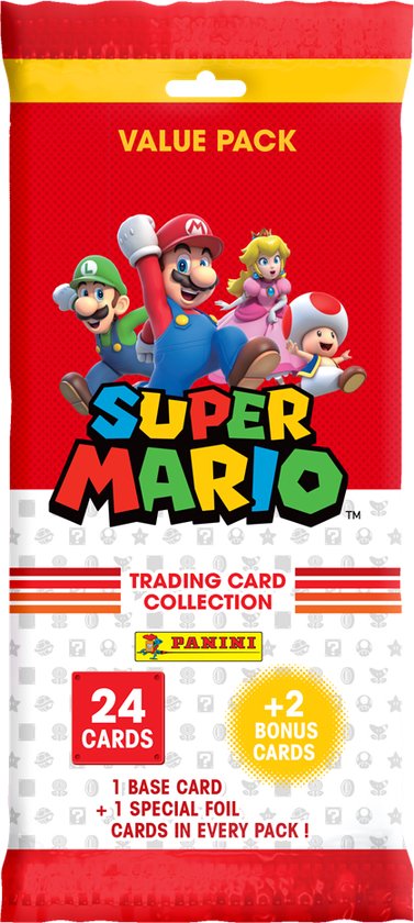 Super Mario trading card collection panini | Games | bol