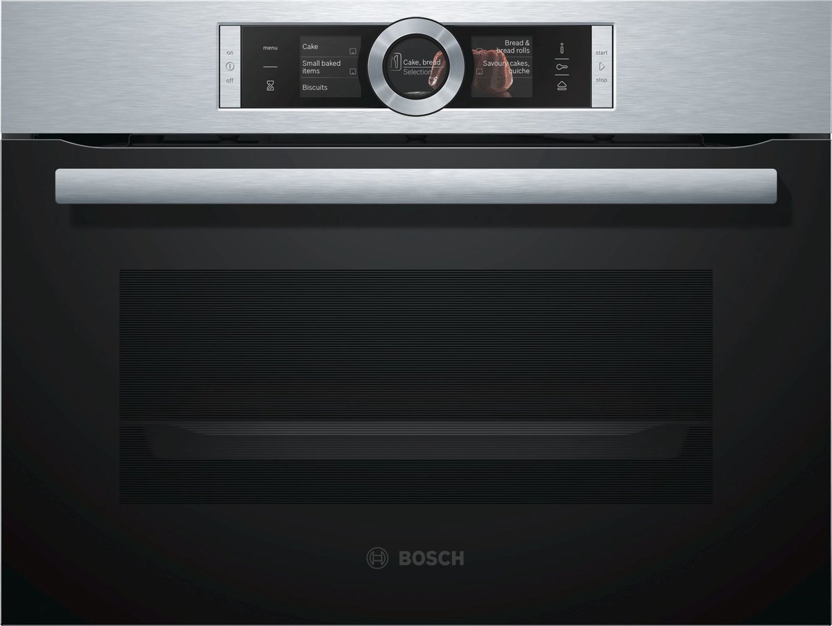 Bosch CSG636BS3 - Serie 8 - Inbouwoven met stoom | bol.com