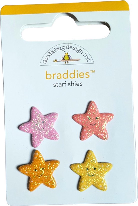 Doodlebug - Design - Braddies - Starfishies - Stickers - Scrapbooking ...