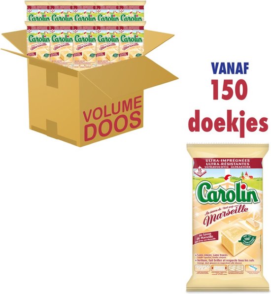 Carolin Doekjes Vloeren Marseille Zeep (10 x 15 stuks) | bol