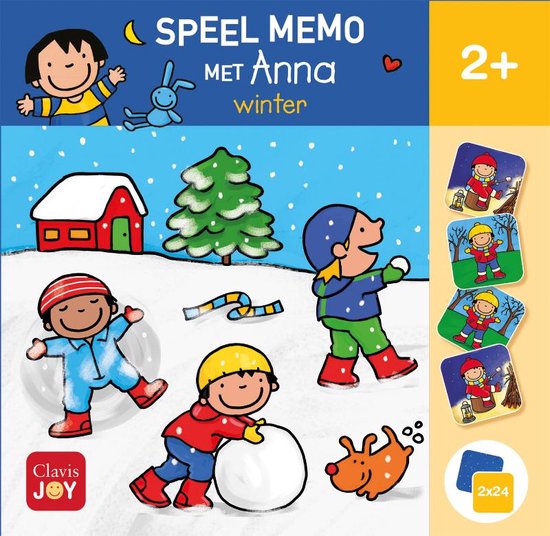 Speel memo met Anna. Winter | 5407009981548 | Boeken | bol