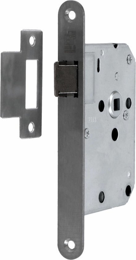 S2 insteekslot - loopslot, afgerond, RVS | bol.