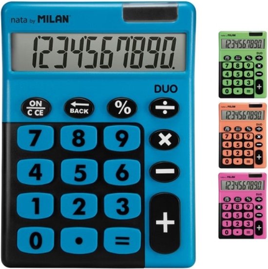 Milan - Rekenmachine - grote toetsen | bol
