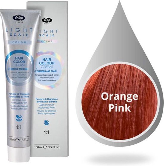 Lisap Haarverf Color Light Scale Hair Color Cream Orange Pink | bol