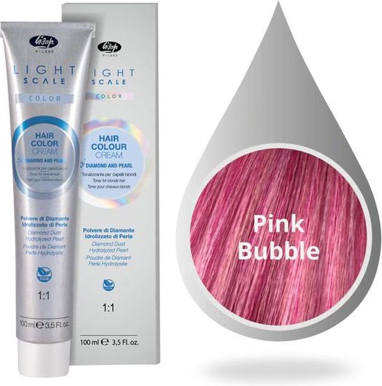 Lisap Haarverf Color Light Scale Hair Color Cream Pink Bubble | bol