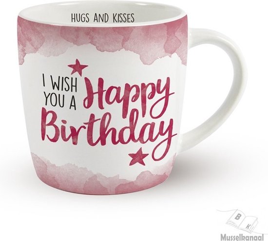 Cadeaumok - Happy Birthday - Gefeliciteerd Jarige - Proficiat - Mok ...