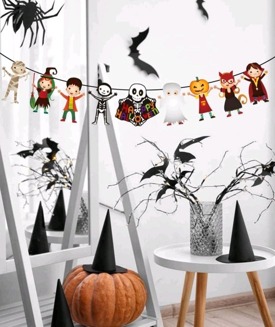 Halloween decoratie- Halloween slinger - 2,5 meter lang - Halloween ...