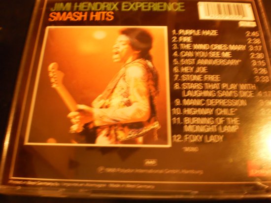 Smash Hits, The Jimi Hendrix Experience | CD (album) | Muziek | bol