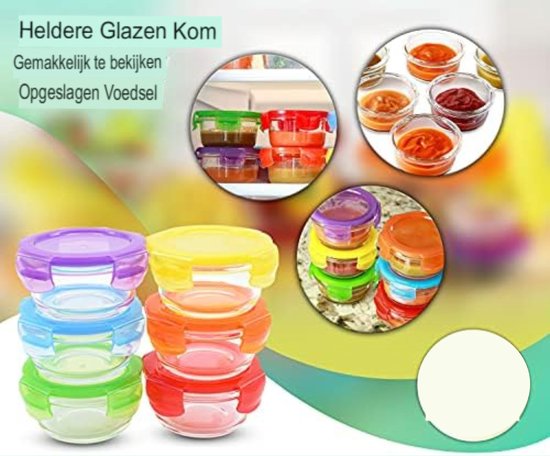 Gratyfied- Babyvoeding Bewaarbakjes- Baby Food Storage Containers ...
