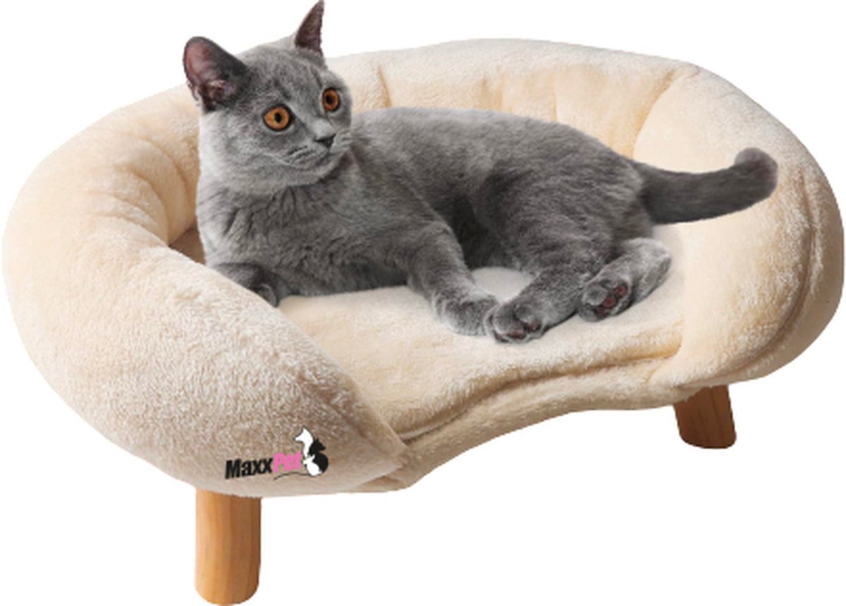 MaxxPet Hondenkussen - Geschikt als Kattenmand - Fluffy Donut Hondenbed ...