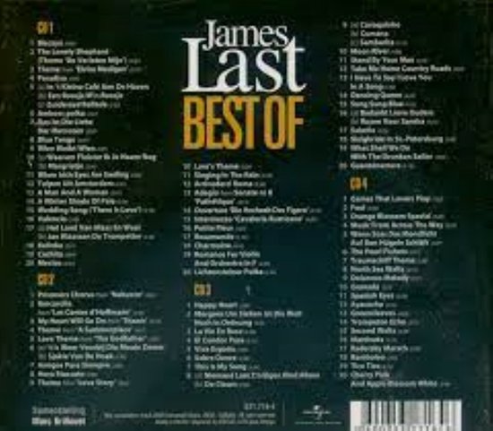 Best Of james last 4cd deluxe edition, James Last | CD (album) | Muziek | bol