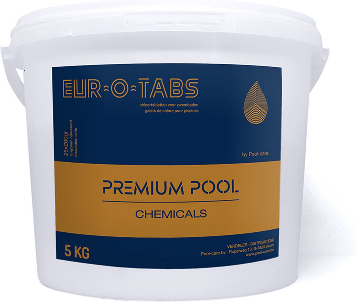Premium Pool Chemicals Tabs 5x200gr 5kg - Chloortabletten Zwembad | bol.