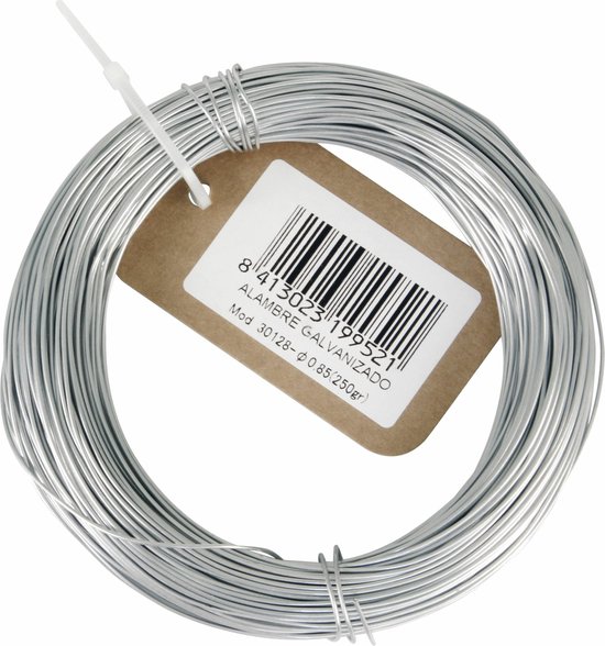 Amig IJzerdraad - 1x rol - 0,7 mm x 75 m - verzinkt staal - binddraad | bol