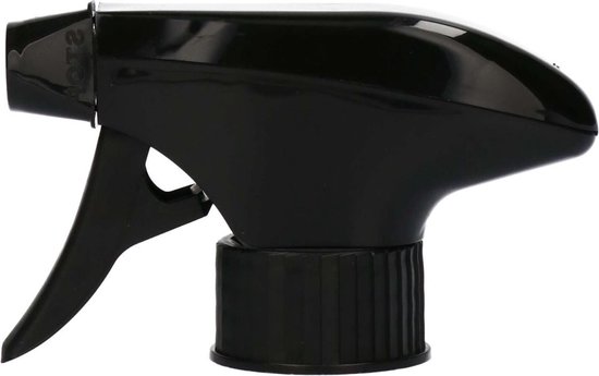 6x 500 ml Multi Triggerfles / sprayfles HDPE mat doorzichtig + Trigger spraypomp zwart... | bol
