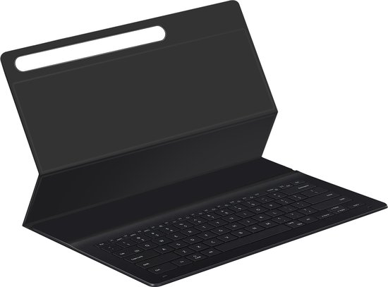 Samsung Tab S9+ Keyboard Cover Slim - QWERTY - Zwart | bol