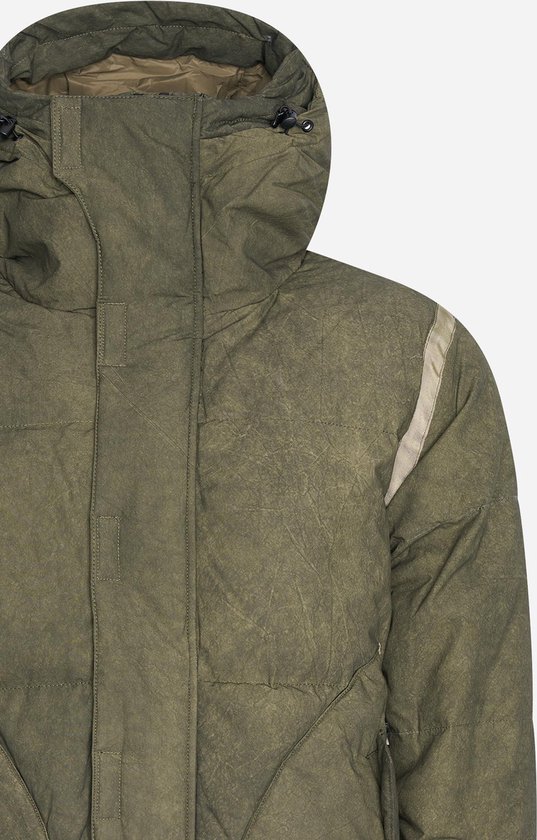 MA.Strum Awp long down coat - oil slick | bol