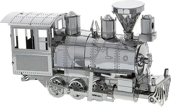 3d Bouwpakket - locomotief - metaal -Bouwset - Modelbouw -3D Bouwmodel ...