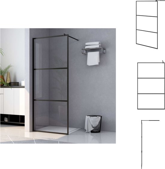 vidaXL Douchescherm - Doucheschermen - Inloopdouchescherm ...