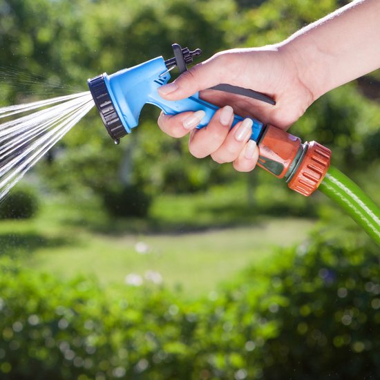 Relaxdays tuinslang 1/2" - 50 m waterslang - groen - lang - kunststof ...