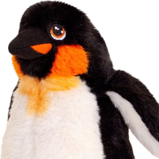 Keel Toys pluche keizers pinguin knuffeldier - wit/zwart - staand - 20 ...