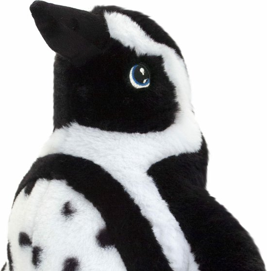 Keel Toys pluche Humboldt pinguin knuffeldier - wit/zwart - staand - 40 ...