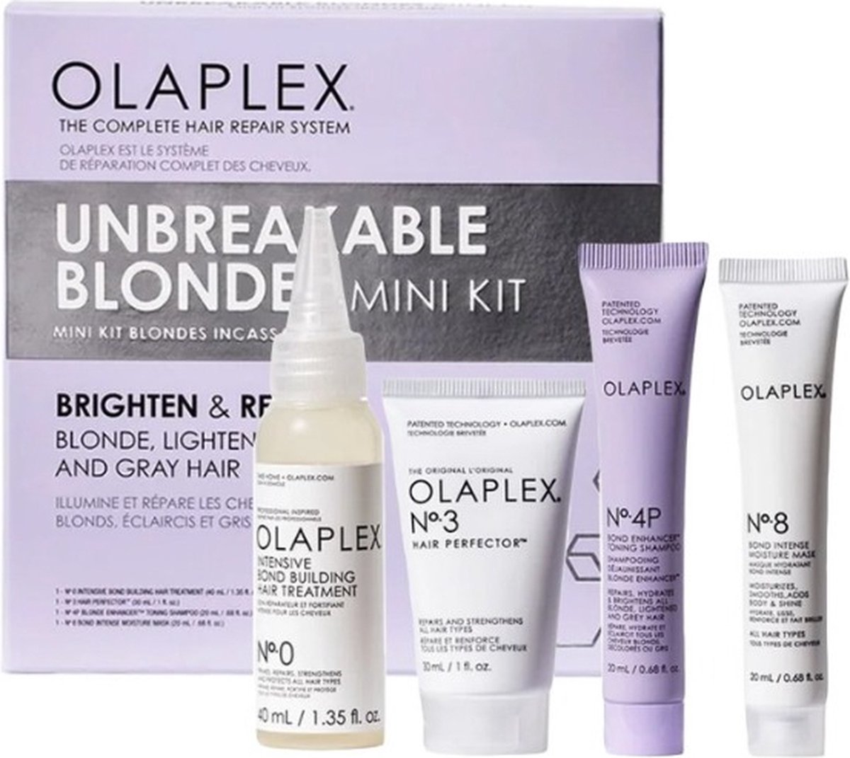 Olaplex - Unbreakable Blondes Mini Kit - 110 ml - Haarimport.nl