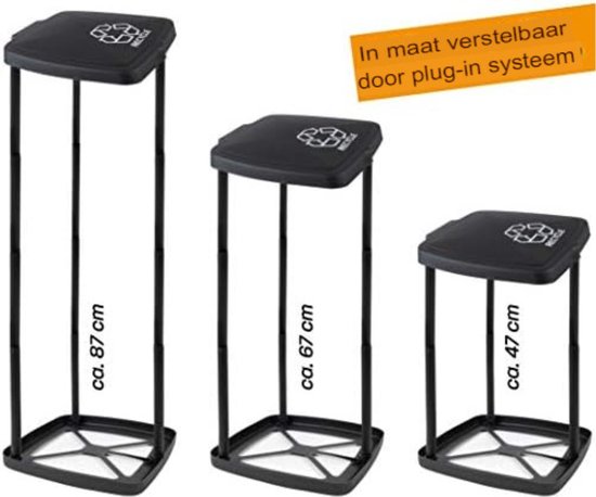 Vuilzakhouder - Afvalzakhouder - Vuilzakhouder Gesloten | bol