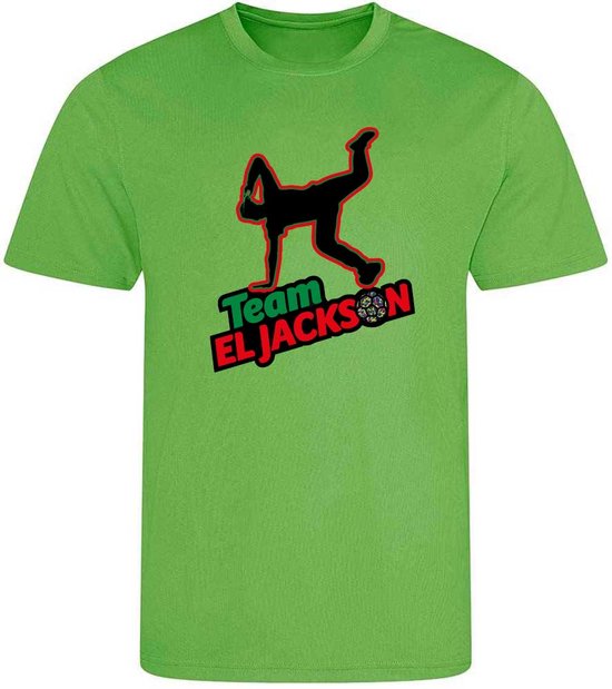 El Jackson T-shirt - NA3NA3 GREEN - (164-XXL) - VOETBALSHIRT ...