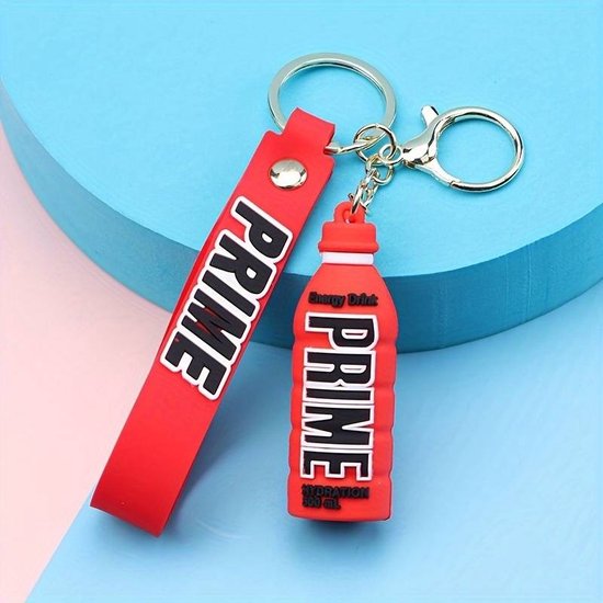 PRIME keychain - feestdagen - sleutelhanger - rood - hoogwaardige ...