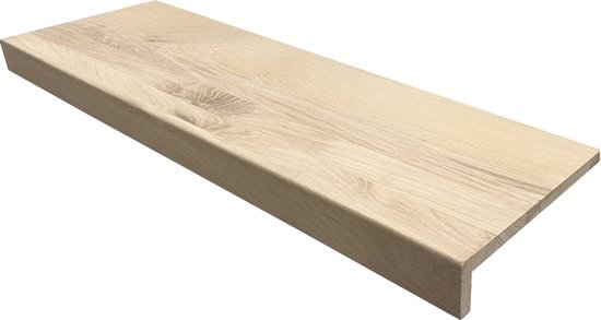 Eiken overzettrede voor traprenovatie 100 x 65 cm - Trapbekleding ...