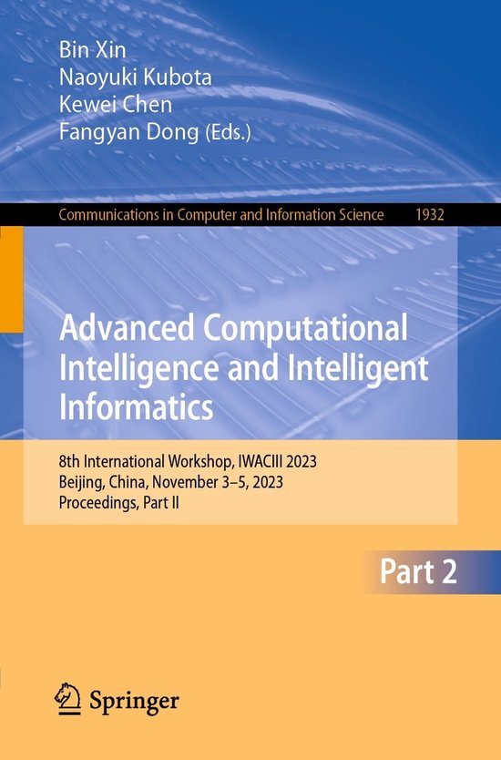Communications in Computer and Information Science 1932 - Advanced Computational... | bol