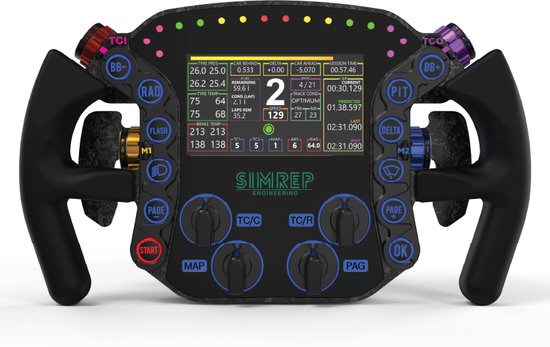 SimRep Engineering - P9XX - Sim Racing Wheel | bol