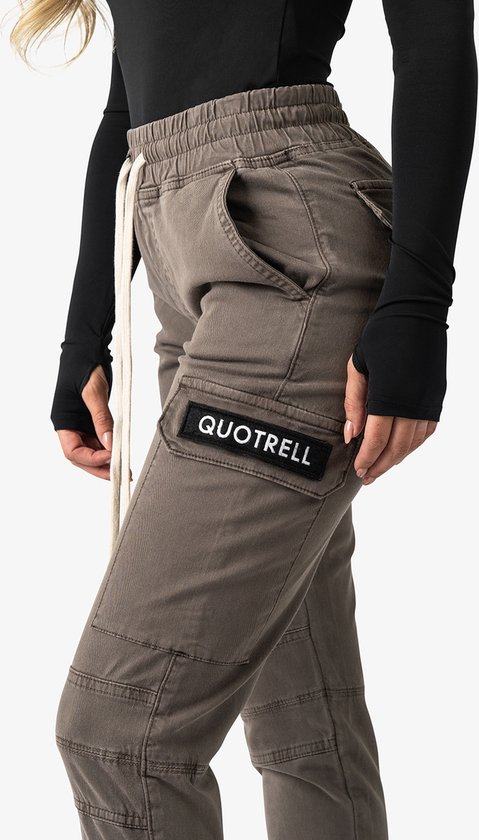 Quotrell - Casablanca Cargo Pants - BROWN - S | bol