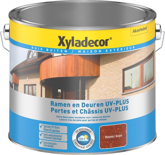 Xyladecor - Ramen & Deuren UV-Plus - Mahonie - 2,5 L | bol