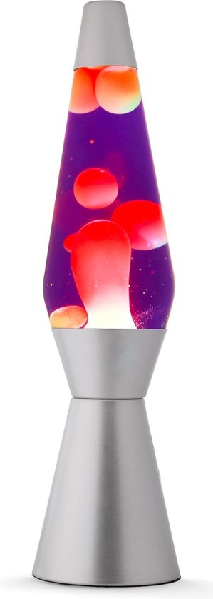 Lavalamp - Rood & Paars - 40 cm - Lava Lamp - Lavalampen | bol
