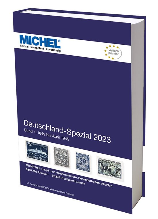 Michel postzegel catalogus Duitsland Speciaal 2023 – Volume 1 ...