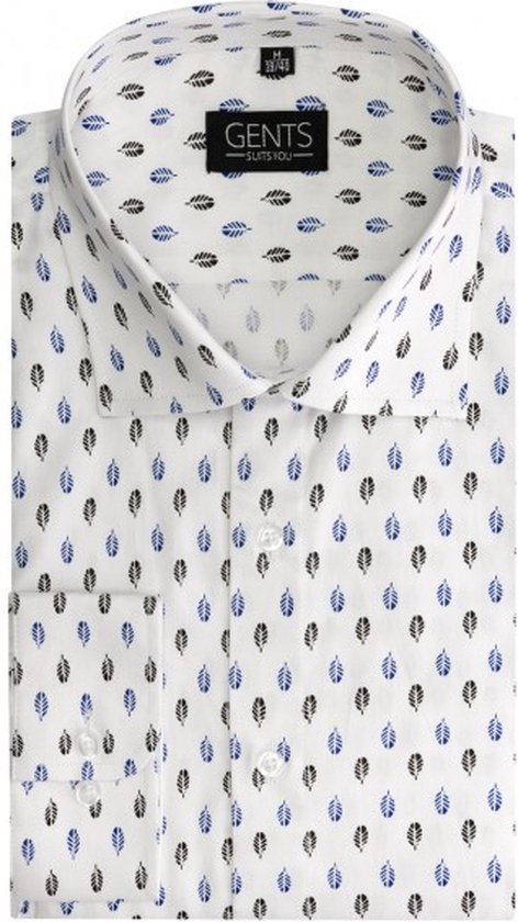GENTS overhemd Bladprint - Maat M | bol