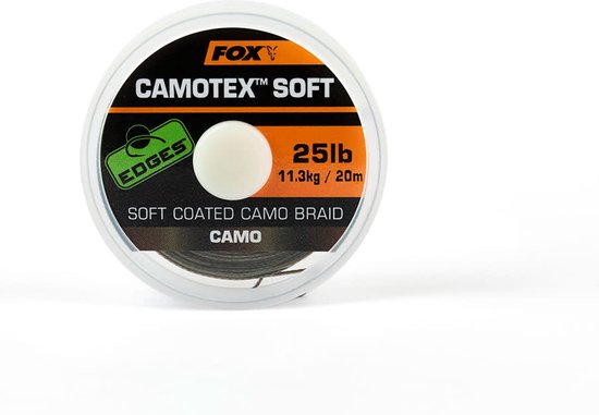 FOX Soft Coated Camotex Braid - Onderlijnmateriaal | bol