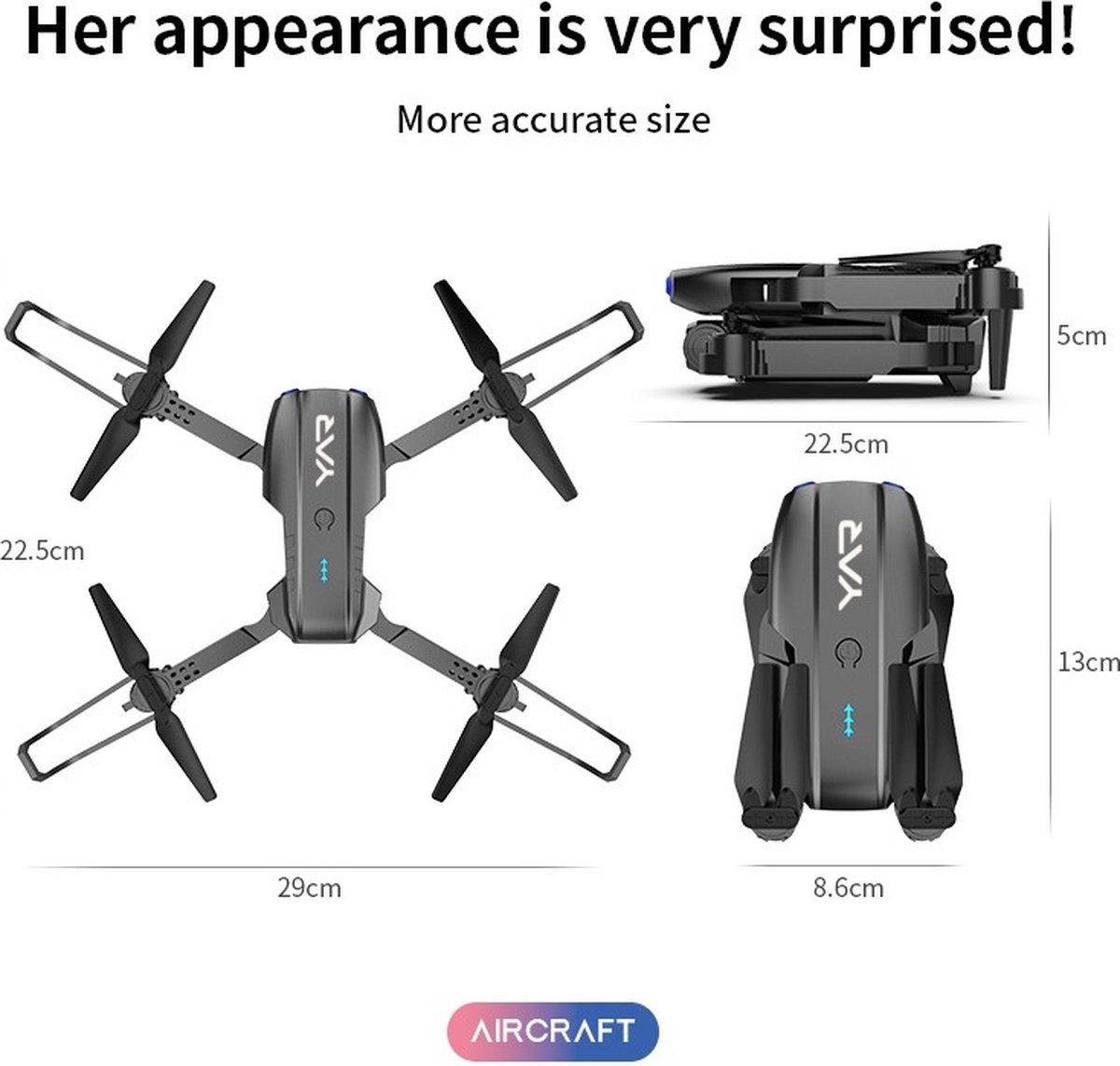E99 Drone met 4K Camera Yar - Drone met Camera voor Buiten/Binnen ...